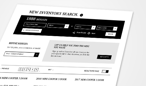 MINI New Inventory Search | MINI Canada